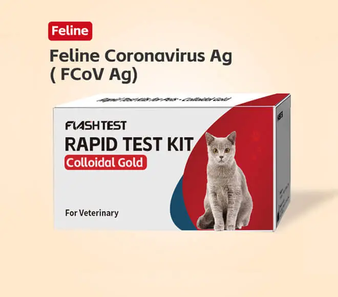 [4007]Feline Coronavirus Ag (FCoV Ag) Test Kit Supplier/ Factory ...